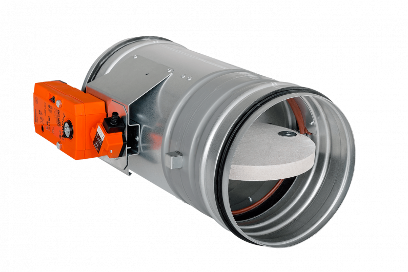 Brandklep met servomotor 230V - 24V › Sanutal: uw partner voor ...